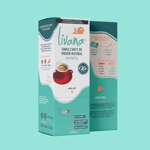 LIVANA® CLASICO, DISPENSAPACK 150 SOBRES – LivanaFoods