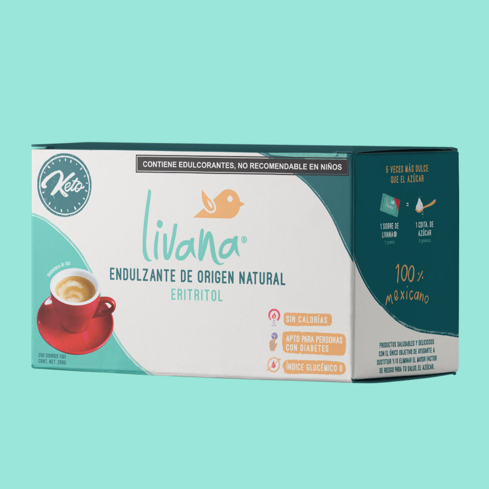 LIVANA® CLASICO, CAJA DE 250 SOBRES – LivanaFoods